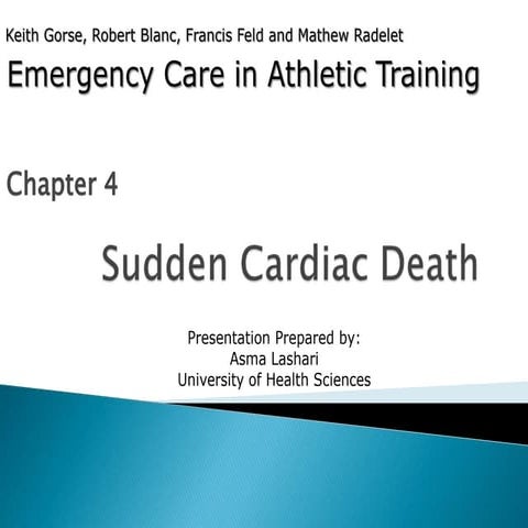 Chapter 4 sudden cardiac death | PPT