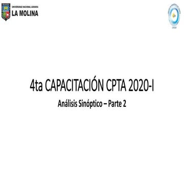 Cuarta CAPACITACIÓN del CPTA 2020-I.pptx