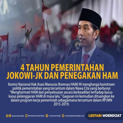 4 Tahun Pemerintahan Jokowi-JK dan Penegakan HAM | PDF