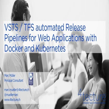 Vsts Release Pipelines With Kubernetes Ppt