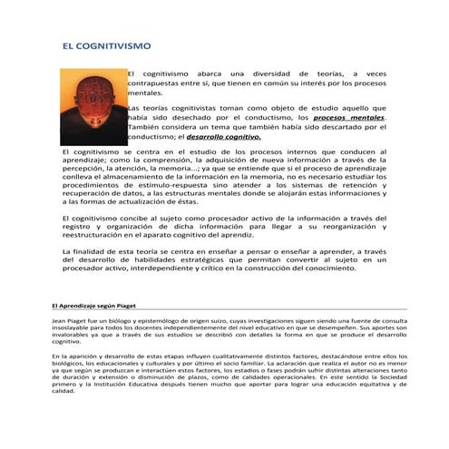 Teoria cognitivista | DOC