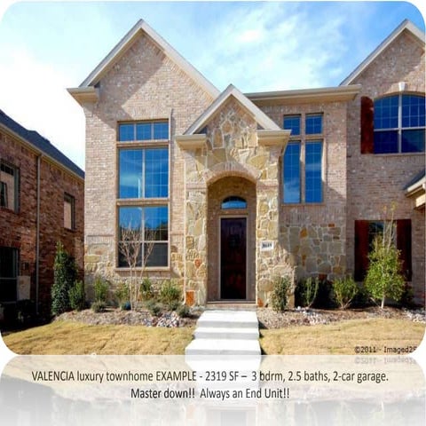 SONOMA luxury townhome design - EXAMPLE | PPTX