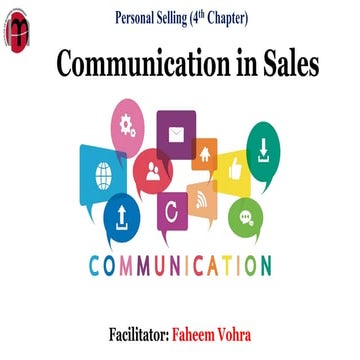 Communication in Sales | PPTX
