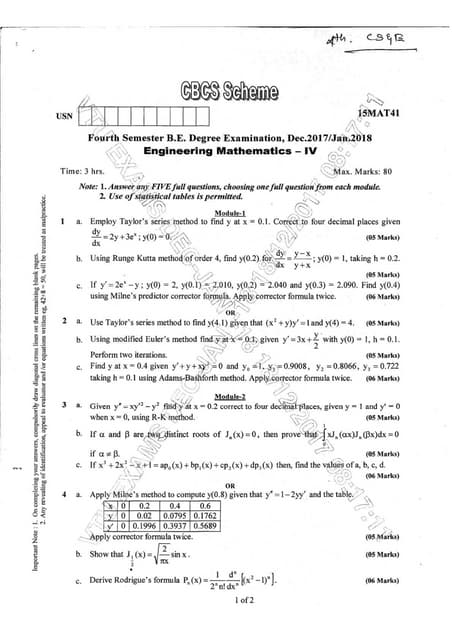 4th Semester Vtu Computer Science And Information Science Cbcs Scheme Till Jan 2018 Pdf