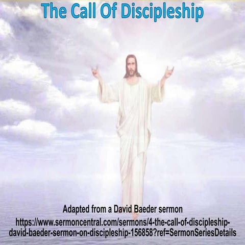 The Call of Discipleship | PPTX | Christianity | Religion & Spirituality