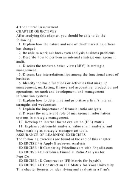 SWOT ANALYSIS-INTERNAL ANALYSIS IN HOSPITALITY INDUSTRY.pptx