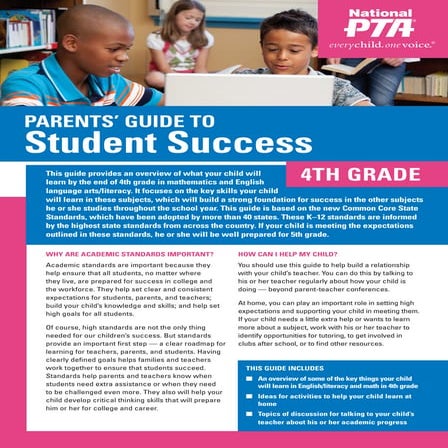 4th grade--Parent's Guide to Student Success | PDF