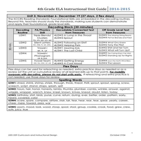 4th grade reading | PDF