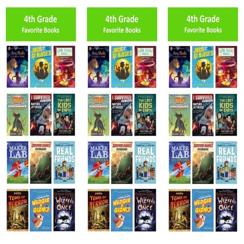 4th Grade Suggested Books | PDF