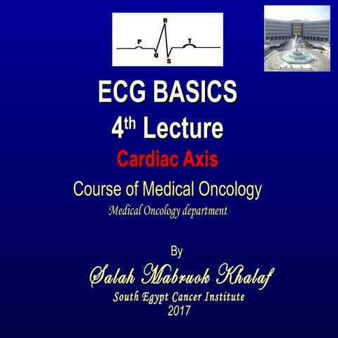 Cardiac axis abnormalities in ECG | PPTX