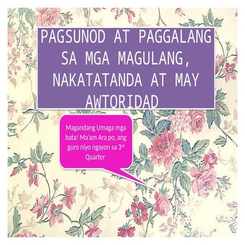 4th Quarter PPT3 24-25.CLVE grade 9 4th Quarter | PPTX