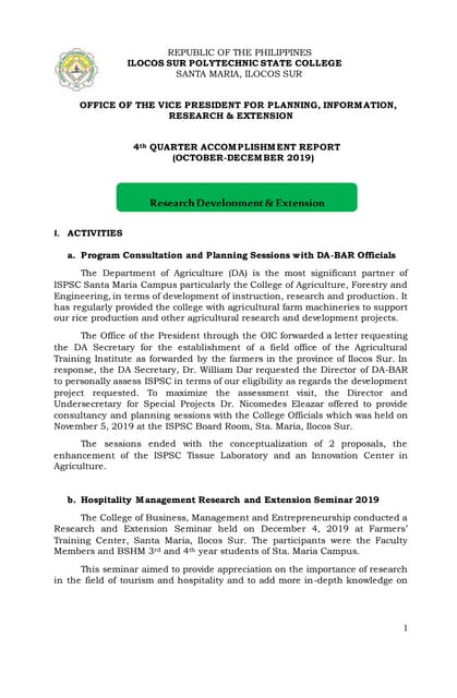 2nd quarter report 2019 | DOCX