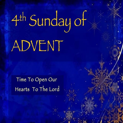 4th Sunday Of Advent Year C | PPT