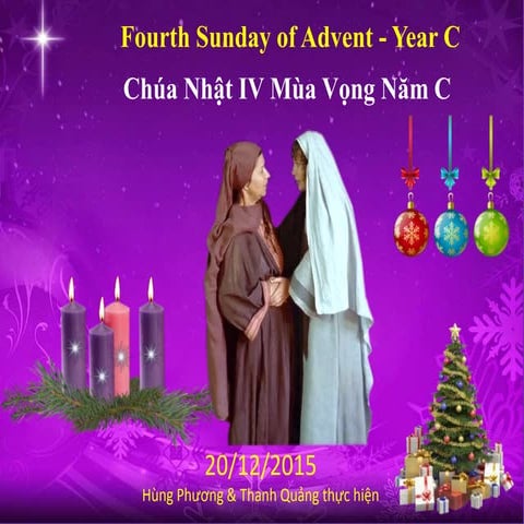 4th sunday of advent year c | PPT