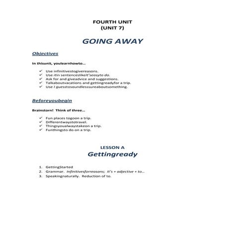 level 4th - 4th unit | DOCX