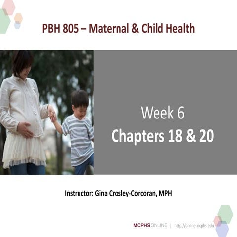 PBH 805: Week 6 Slides | PPT