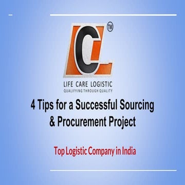 4 Tips for a Successful Sourcing & Procurement Project.pptx