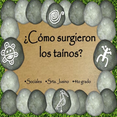 Cómo surgieron los taínos | PPSX