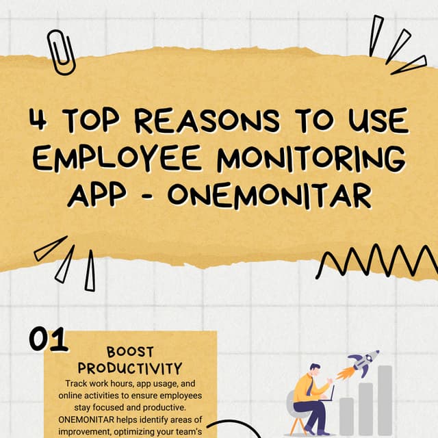 4 Top Reasons to Use Employee Monitoring App - ONEMONITAR.pdf