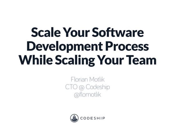 Avoiding Performance Problems: When and How to Debug Production | PPT