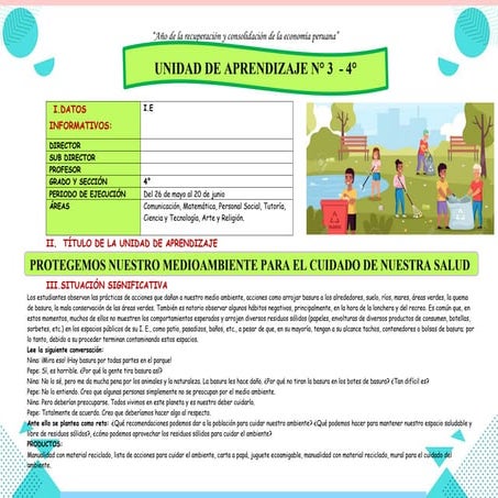 4° UNIDAD 3 PROTEGEMOS NUESTRO MEDIO AMBIENTE (1).docx