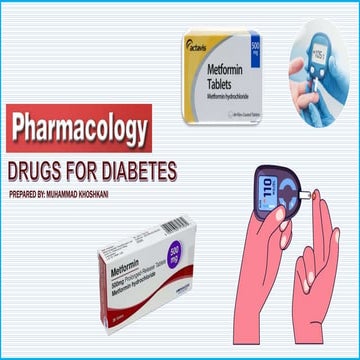 drugs for diabetes | PPTX
