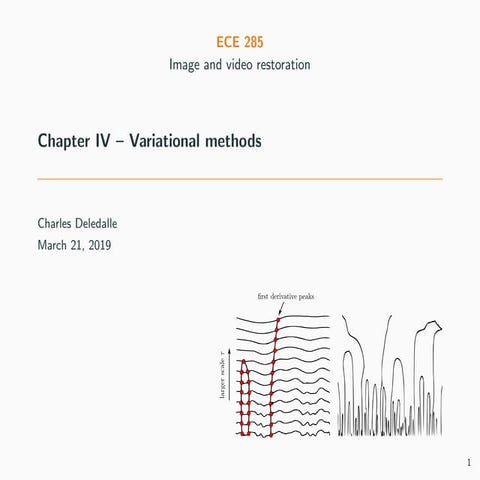 IVR - Chapter 4 - Variational methods | PDF