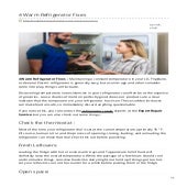 4 warm refrigerator fixes