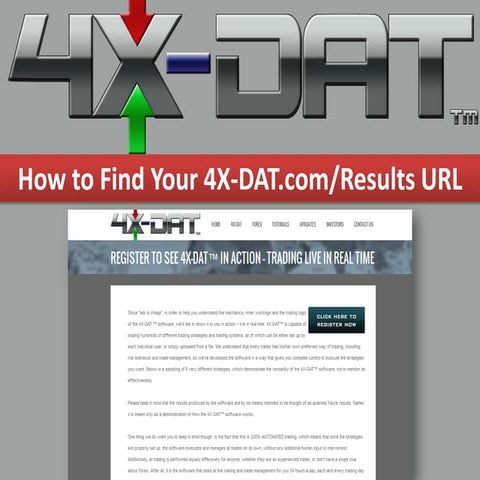 4X-DAT Results Link Assignment | PPT