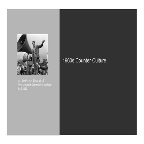 1960s counter culture | PPT