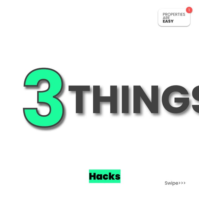 3 Things | PDF