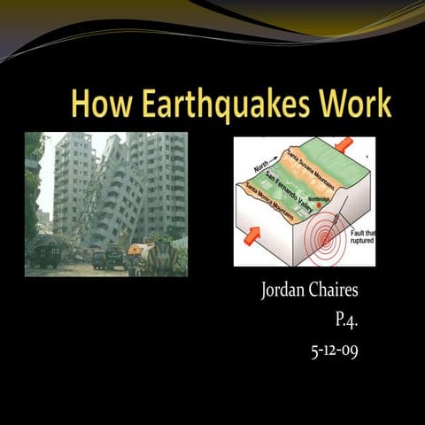 (5 12 09) How Earthquakes Work | PPTX