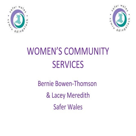 Women's Community Services | PPT