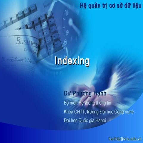 5. indexing | PPT