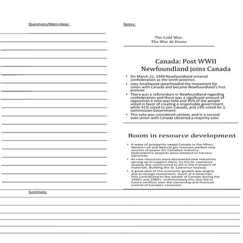 5.2 post ww2 and the cold war | PDF