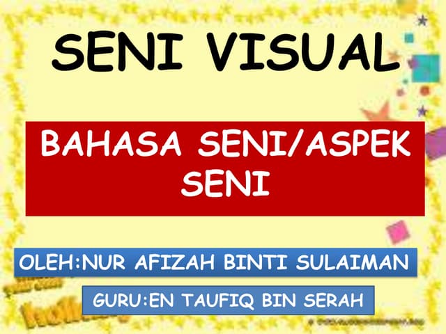 Nota seni t 1 asa seni reka | DOCX