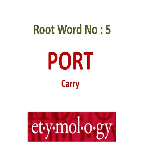 PORT - carry | PPT