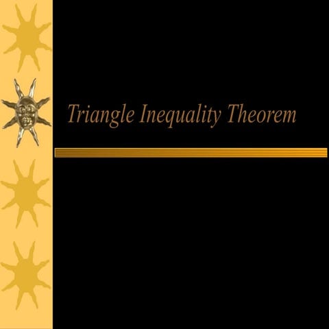 5.5 triangle inequality theorem | PPT