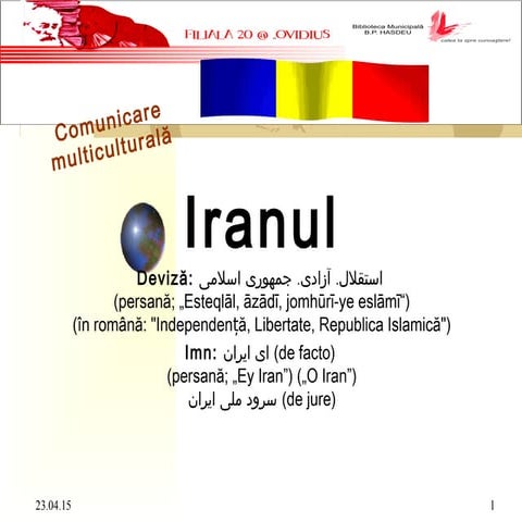 Iranul | PPT
