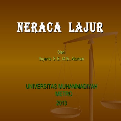 5.neraca lajur | PPT