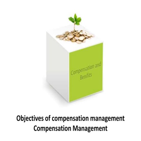 Objectives of compensation management - compensation management - Manu Melwin Joy | PPT