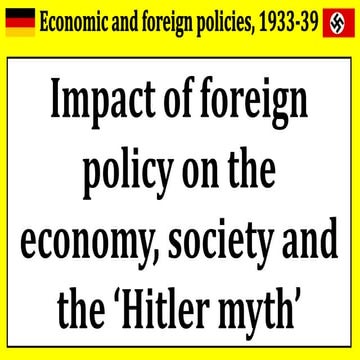 5. impact of nazi foreign policy | PPTX