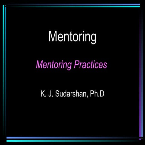 5. mentoring | PPT