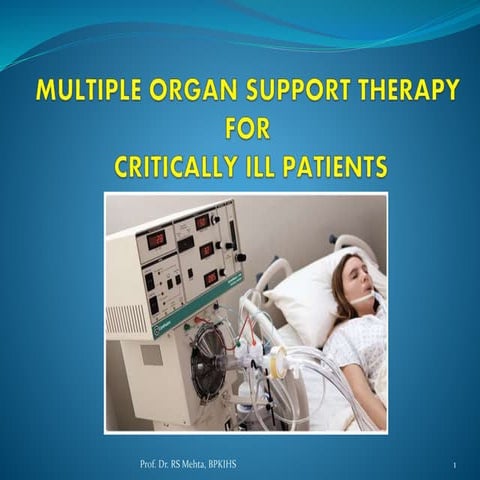 5. organ support techniques | PPSX