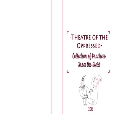 Theatre Of The Oppressed - Collection of Practices | PDF