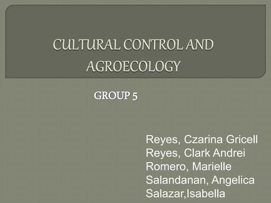 Chemical control of pest management | PPTX | Gardening | Home & Garden