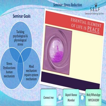 Stress Reduction | PPTX