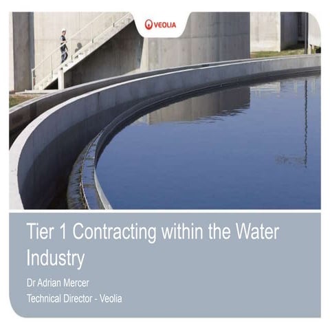 Tier 1 Contractor Design and Construction – Adrian Mercer, Technical ...