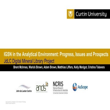 5.mc innes igsn_workshop_041116 | PPTX | Geology | Science