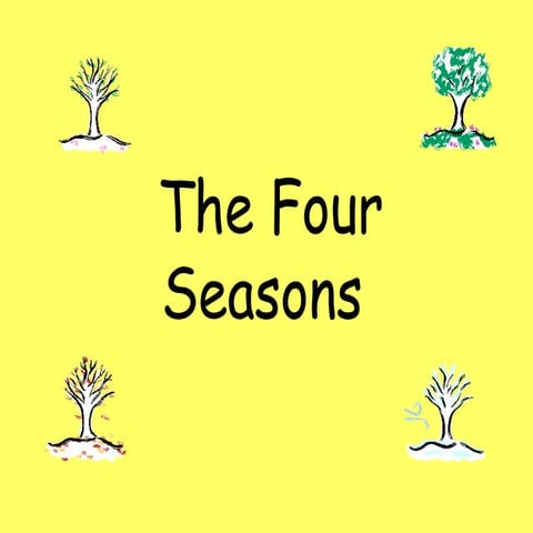 the four seasons / las cuatro estaciones | PPT